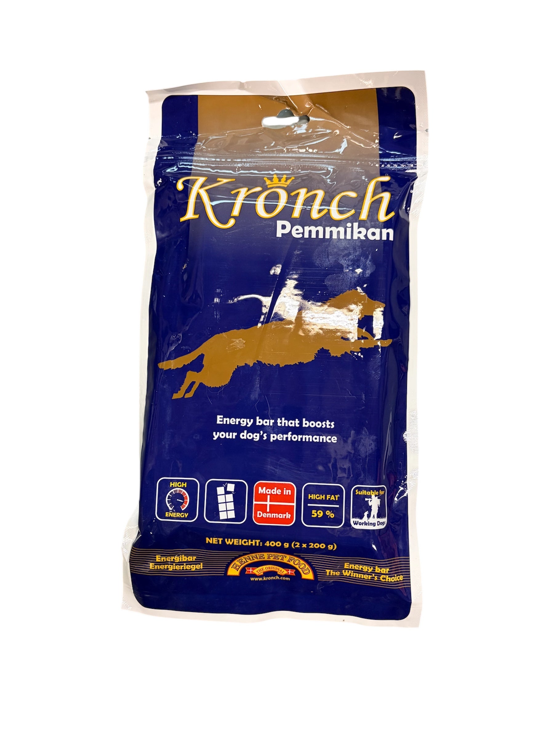 Kronch Pemmikan Bar 400g – Muntjac Trading